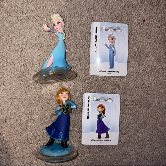 Disney | Video Games & Consoles | Elsa Anna Disney Infinity 2 Game ...